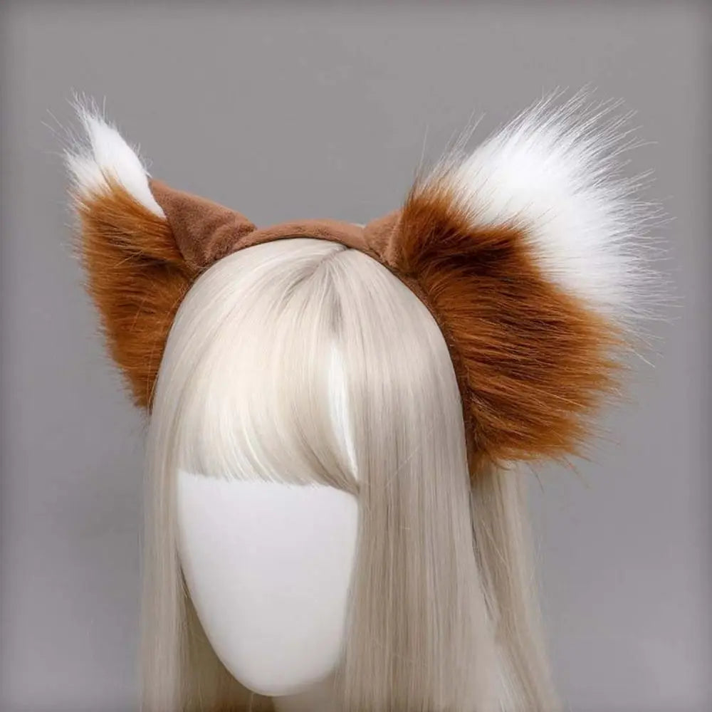 OREILLES DE LOUP ROUX & BLANCHES NATURELLES & Terre des Loups